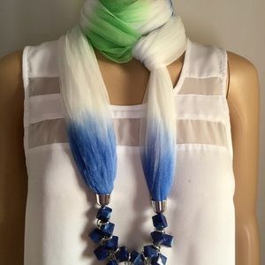 Accessories | Jeweled Scarf | Poshmark